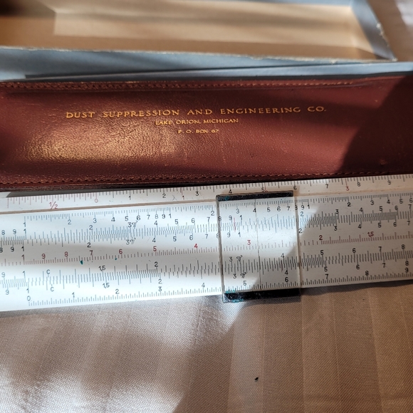 slide rule | Other | Vintage Picket Pocket Slide Rule | Poshmark